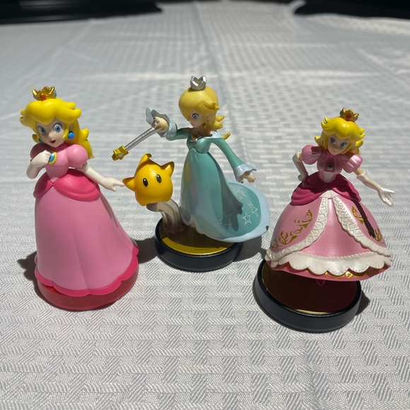 Nintendo | Toys | Nintendo Amiibo Princess Action Figure Set 2 Peach ...